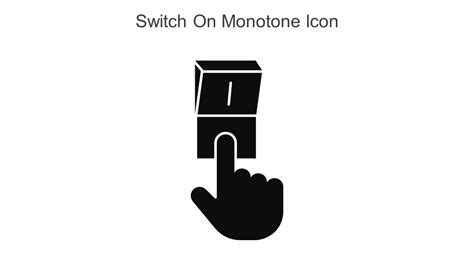 Switch On Monotone Icon In Powerpoint Pptx Png And Editable Eps Format Ppt Template