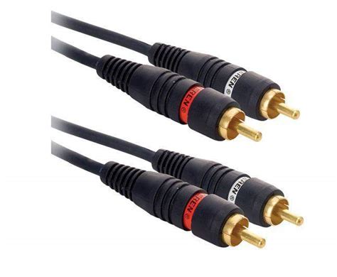 Audio Cable 50ft Rca M Rca M Shielded Blue Pc Cables Search