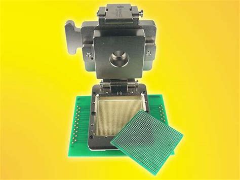 Clamshell Socket Allows BGA1296 Testing EDN