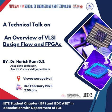 An Overview On Vlsi Design Flow And Fpgas Ahalia School Of Engineering And Technology