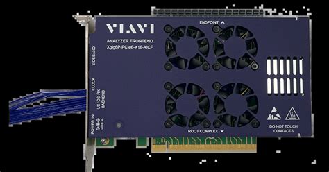 适用于 Pci Express 6 0 的 Xgig Cem 16 通道分析仪接口适配卡 Viavi Solutions Inc