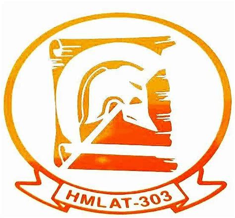Hmlat 303 Squadron Patch Naval Helicopter Association Historical Society
