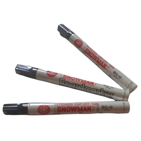 Jual Spidol Boardmaker Snowman Spidol Hitam Papan Tulis Putih Shopee Indonesia