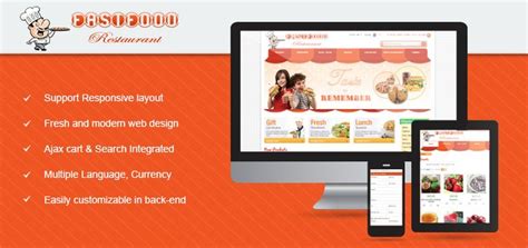 Fast Food Theme For Magento