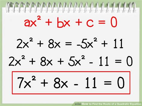 3 Ways To Find The Roots Of A Quadratic Equation Wikihow