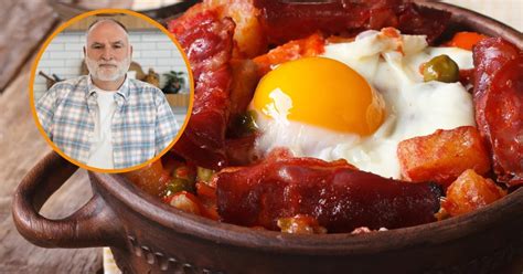 Receta De Huevos Fritos Con Chorizo Y Patatas De José Andrés Un Plato Combinado Lleno De Sabor
