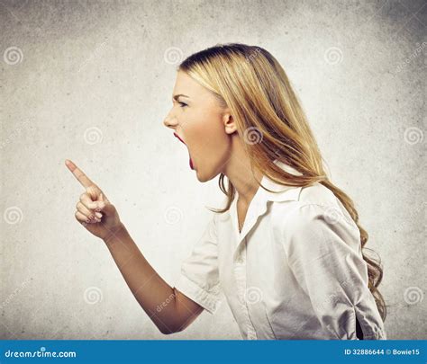 Woman Yelling