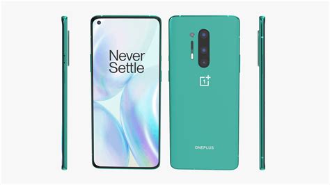 Oneplus 8 Pro Glacial Green 3d Model 39 3ds Blend C4d Fbx Max