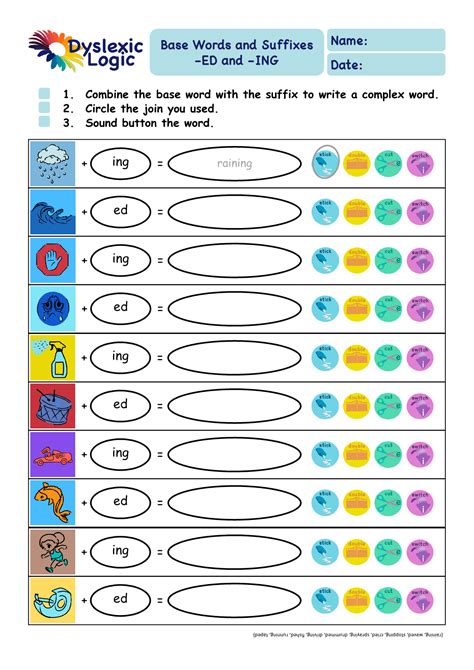 Suffixes Dyslexic Logic