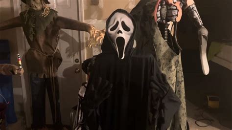 Spirit Halloween Animatronics Ghost Face Youtube