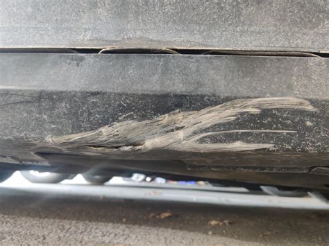Ran Over Curb And Have Crack Under Passenger Side Rautobodyrepair