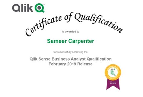 sameer basha on linkedin qliksensebusinessanalyst certifiedqliksensebusinessanalyst