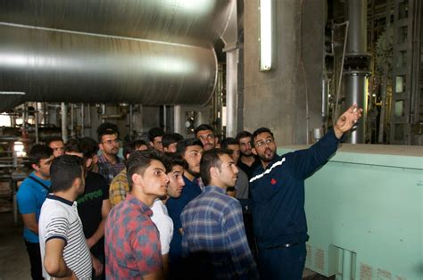 بازدید دانشجویان رشته الکتروتکنیک دانشکده فنی و حرفه ای شماره ۱ تبریز