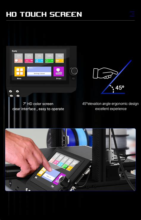 Bx 3d Printer Fdm 3d Printer With 32bit 400mhz Motherboard Integrated Octoprint