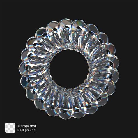 Premium Psd 3d Icon Of A Glass Abstract Object