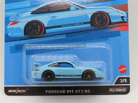 Porsche 911 Gt3 Rs Hot Wheels Deutschland Design Diecast Car Unopened