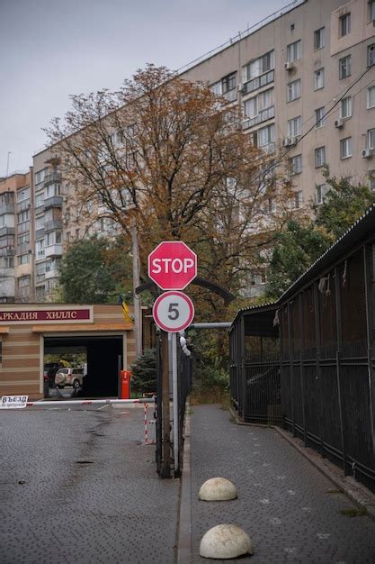 Premium Photo Road Sign Indicating Stop And Yield Premium Photo Road Sign Indicating Stop And Yield