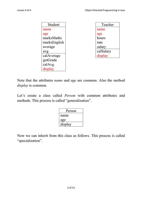 Principles Of Object Oriented Programming Pdf