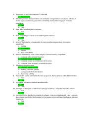 AUD CIS Prelim Exam Docx The Process By Which An Enterprise IT Is Directed A IT Governance