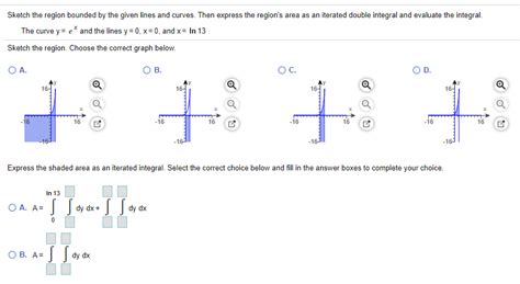 Solved Sketch The Region Bounded By The Given Lines And