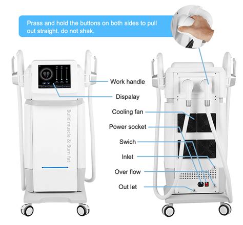 더블 핸들 Ems 근육 자극 슬리밍 기계 의 고품질 더블 핸들 Ems 근육 자극 슬리밍 기계