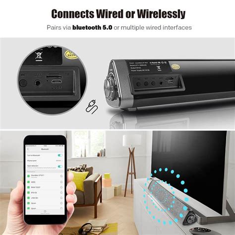 Buy Rca Rts Br Home Theater Sound Bar With Bluetooth In