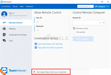 Fix Teamviewer Not Ready Check Your Connection Error