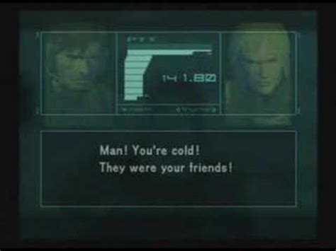 MGS Codec Call Snake Is Cold YouTube