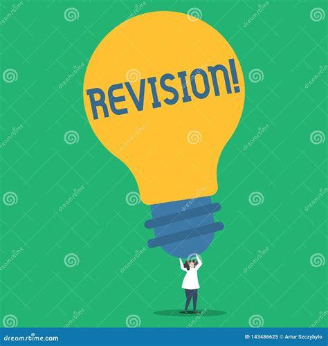 Handwriting Text Revision Concept Meaning Rechecking Before Proceeding