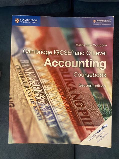 Cambridge Igcse And O Level Accounting Coursebook 2nd Edition Hobbies And Toys Books And Magazines