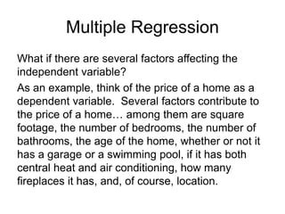 Regression Analysis Handout Methodology Part 1 Pptx