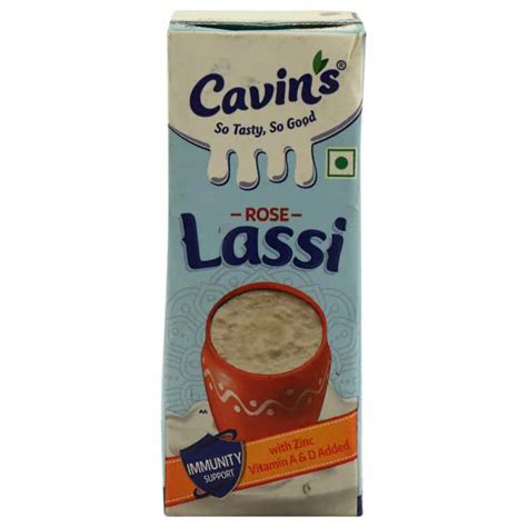 Cavins Rose Lassi 180 Ml Tetra Pak Jiomart