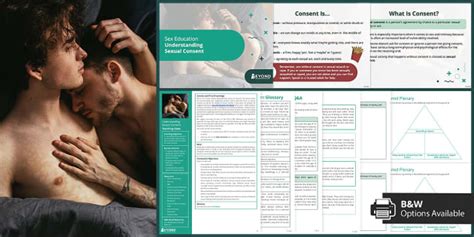 Understanding Sexual Consent Lesson Pack Teacher Made