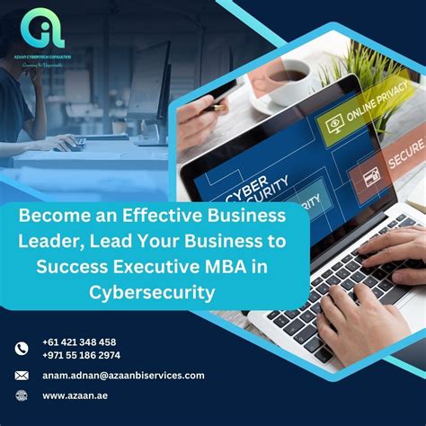 Azaan Cybertech Consulting On Linkedin Azaan Executivemba Cybersecurity Businessleadership