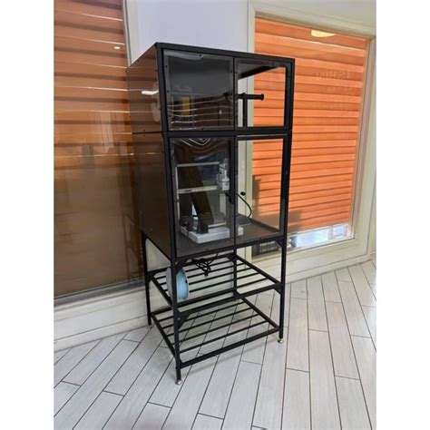 3d Printer Cabinet With Double Layer 3d Printer Filament Storage Rack