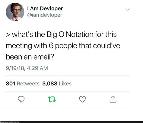 Big O Of I Hate These Types Of Fucking Meetings ·