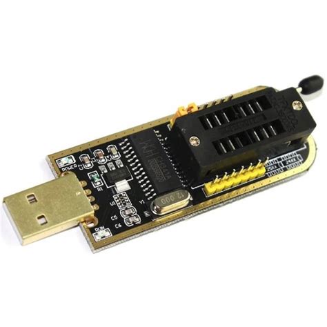 Programador Usb Ch341 Con Base18v Spi Flash Sop8 Dip8 W25 Tipo Set 2 Ch341 Socket De