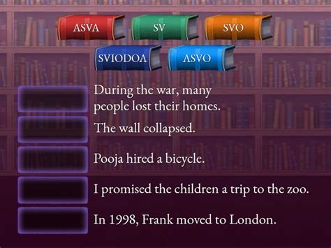 Sentence Pattern Match Up