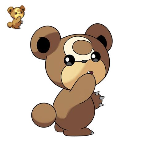 Teddiursa Dp Sprite Showcase By Lazoofficial On Deviantart