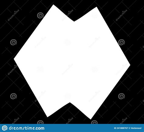 simple abstract geometric forms shapes random angular vetor design element stock vector