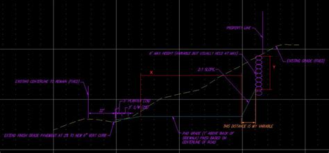 Offset Variable Feature Line To Known Elevation Autodesk Community