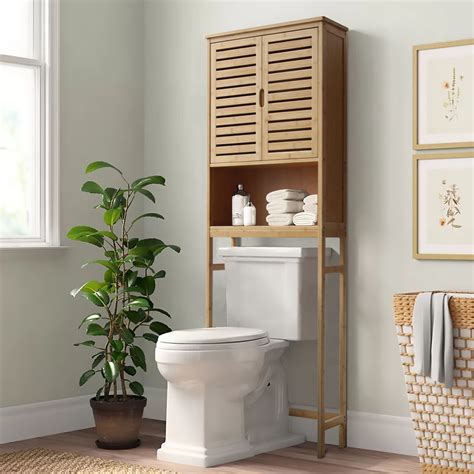 Bathroom Storage Cabinet Next To Toilet Rispa