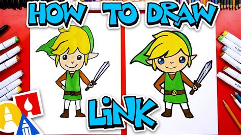How To Draw Link And Zelda Attentionoperation