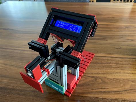 Kontaktlose Temperaturmessung bis C mit Arduino Prilchen tüftelt