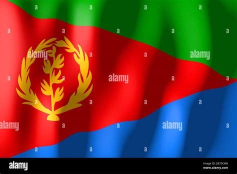 Eritrea Flag Stock Photo Alamy