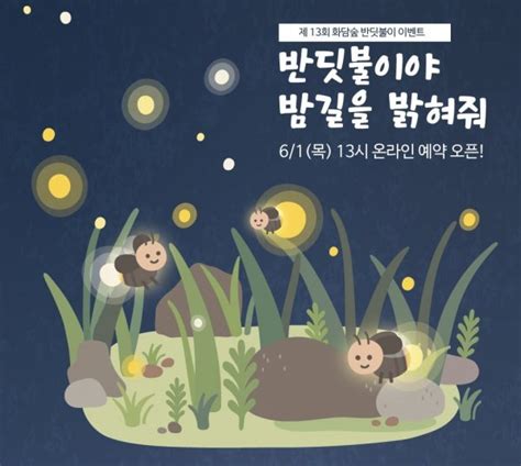 화담숲 반딧불이 이벤트 6월16일 개막｜스포츠동아