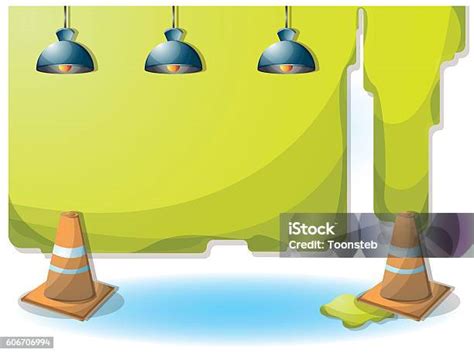 분리된 레이어가 있는 만화 벡터 일러스트 인테리어 페인팅 벽 가리기에 대한 스톡 벡터 아트 및 기타 이미지 가리기 가정의 방 개념 Istock