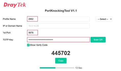 Protect Router S Management Interface By Port Knocking DrayTek