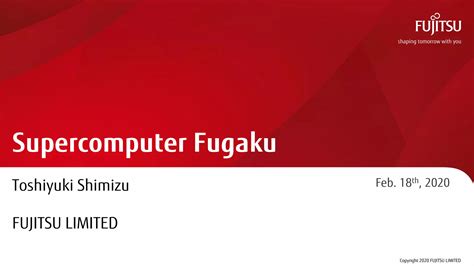 08 Supercomputer Fugaku Ppt