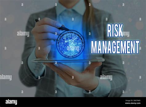 Writing Note Showing Risk Management Business Concept For Assessing And Controlling Future